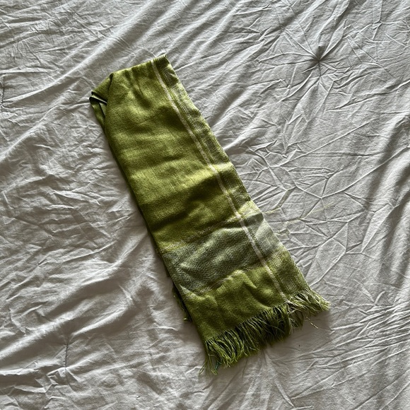 Accessories | Green Pashmina Hand Made | Poshmark